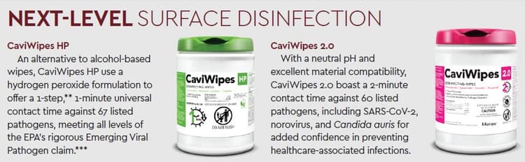 CaviWipes: Disinfect the Surface | DPS
